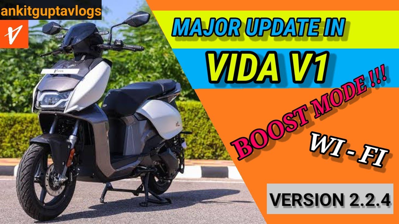 BIG UPDATE in vida v1 | BOOST MODE | WI FI UPDATE | vida v1 | vida v1 ...