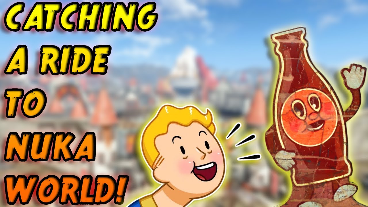 I GOT A RIDE TO NUKA WORLD! - (Ep46) Fallout 4 100% Playthrough - YouTube