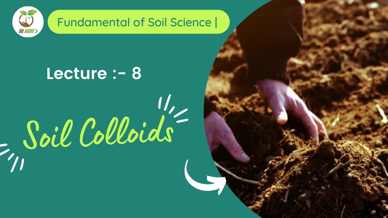 Fundamental of Soil Science | Lecture :- 8 Soil Colloids | Go Agro ...
