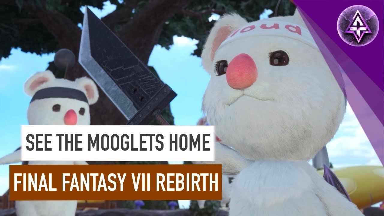 Final Fantasy VII Rebirth - See The Mooglets Home - Minigames - YouTube