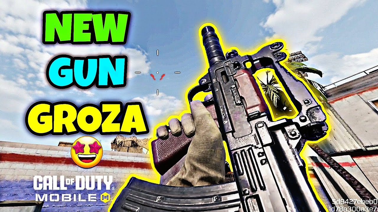 COD MOBILE : New gun GROZA...🤩 / Solo VS Squad BR Gameplay... - YouTube
