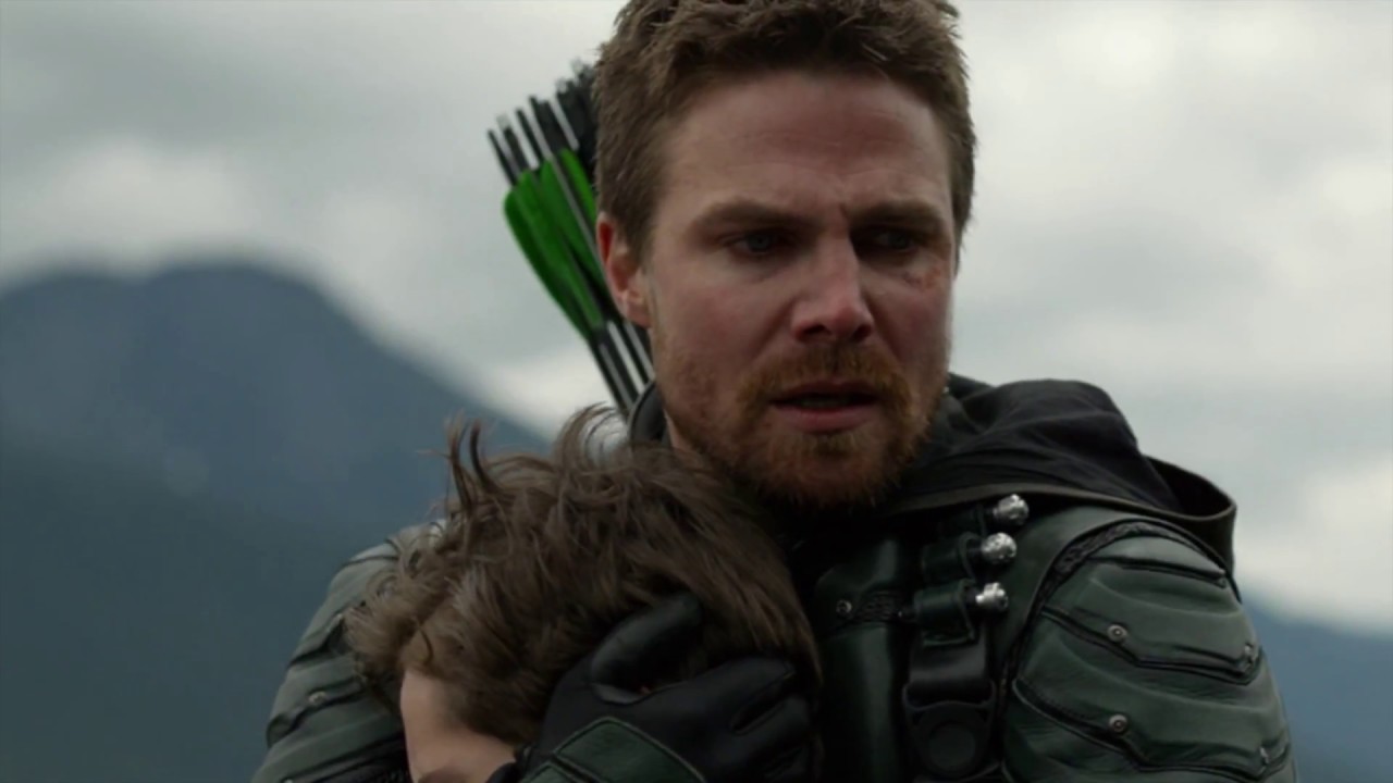 Arrow 5x23- Prometheus Death - YouTube