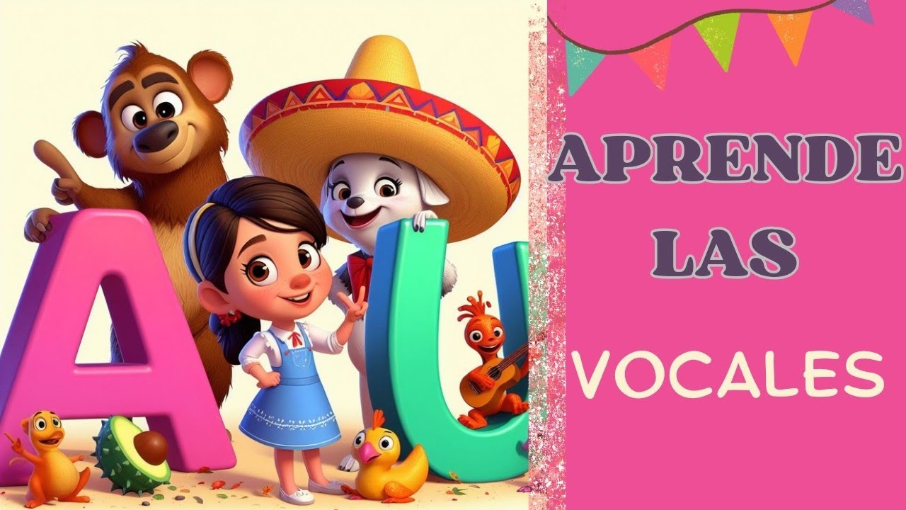 Aprende las VOCALES con estos MINICUENTOS de NIÑOS y ANIMALES 👧🏽🦄👦🏽 ...