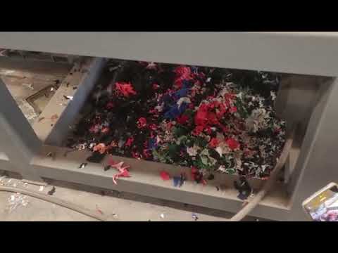 clothes crushed/ shredded clothes/crushing - YouTube