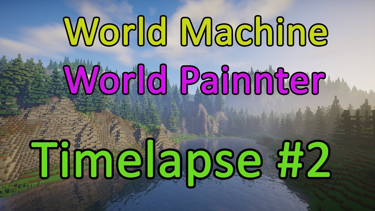 World Machine & World Painter timelapse #2 | Minecraft - YouTube