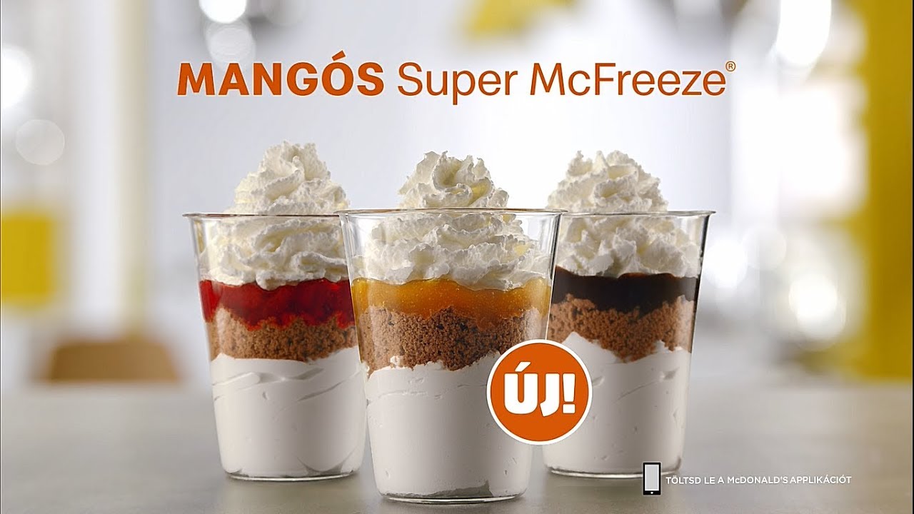 Új Mangós Super McFreeze® a Mekiben! - YouTube