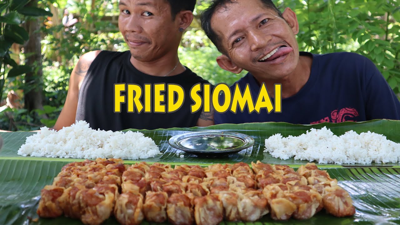CRISPY FRIED SIOMAI MUKBANG - YouTube