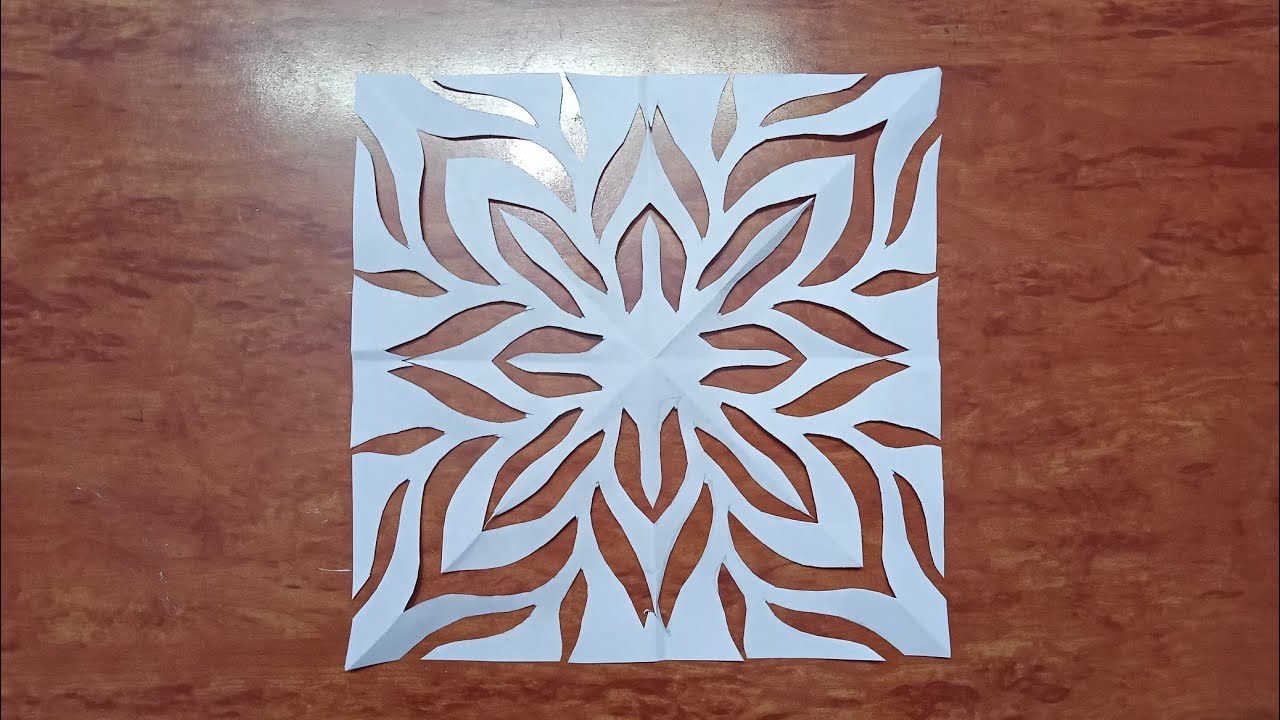 Rangoli stencil design। stencil design paper । Rangoli paper cutting ...