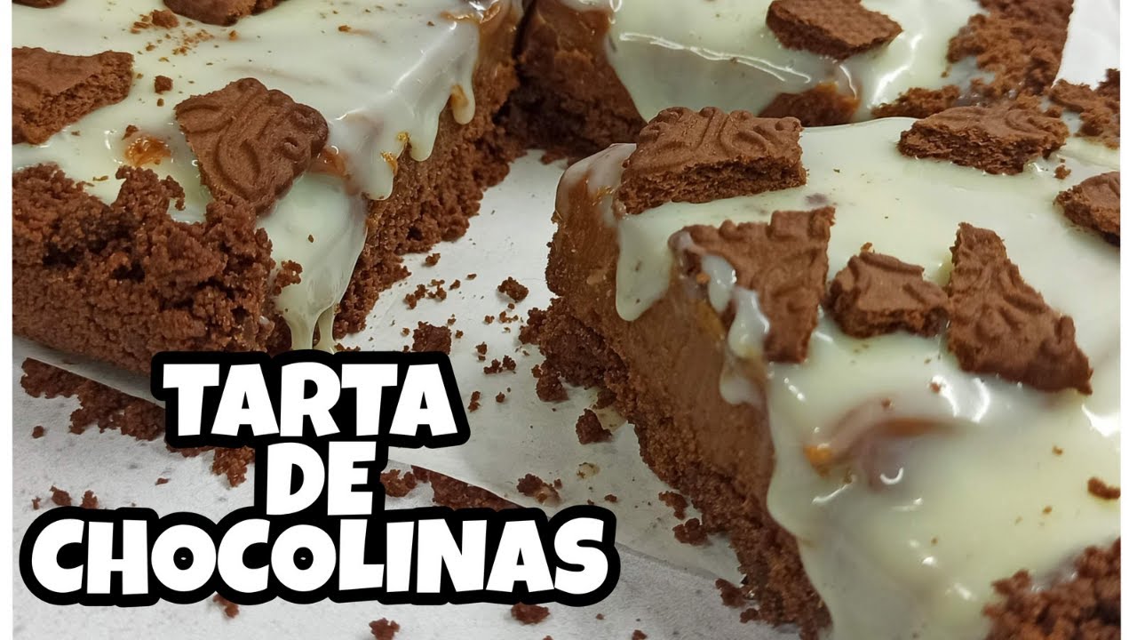 TARTA DE CHOCOLINAS MEGA FACIL - YouTube