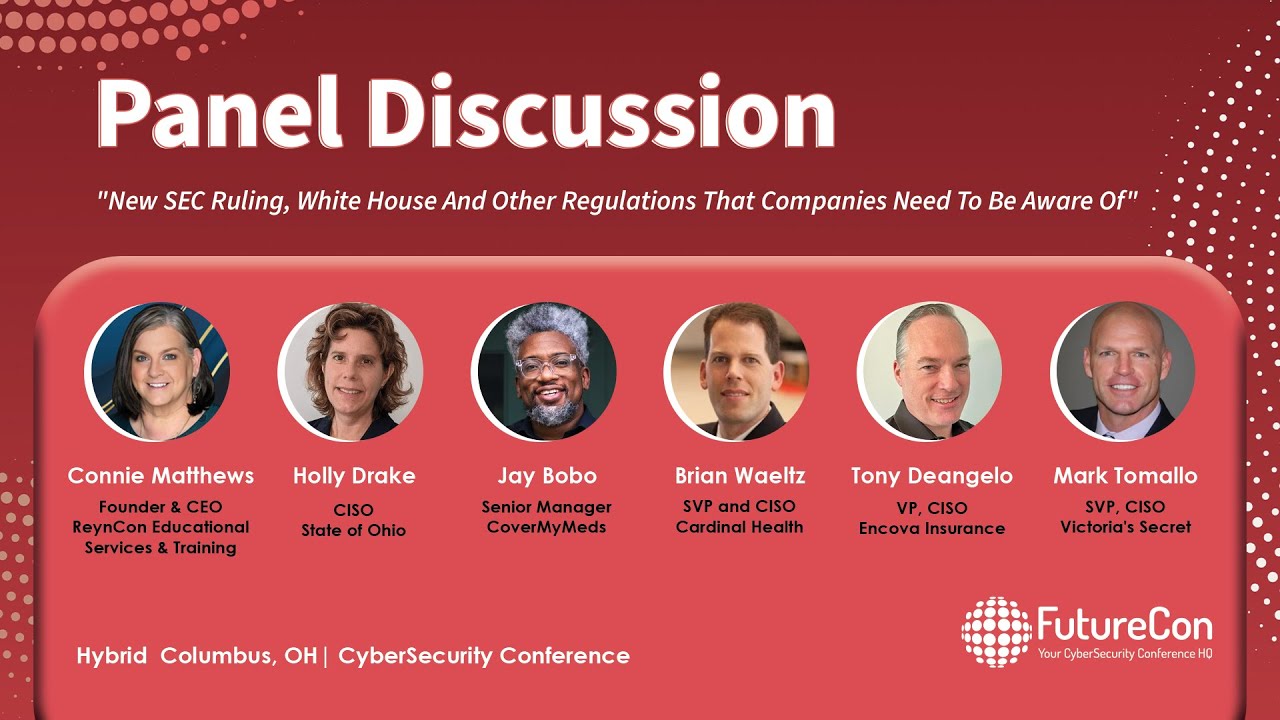 CISO Panel 1 | Columbus, Ohio CyberSecurity Conference October 5th ...