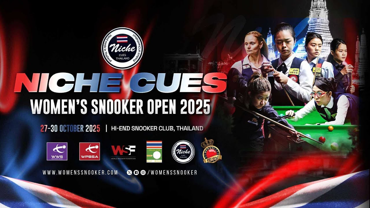 Chu Pui Ying vs Liu Zi Ling 2025 Niche Cues Women's Snooker Open - YouTube