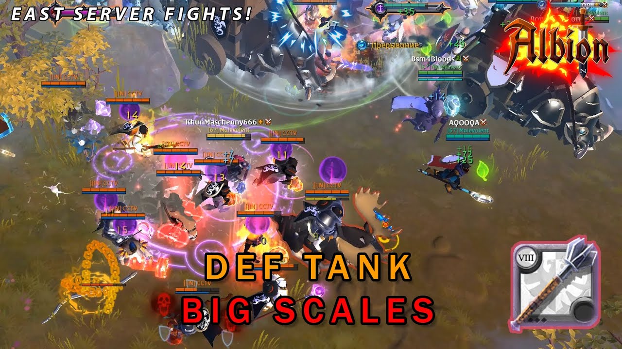 Defensive Tank in Big Scales | Small Scale & Mid Scale PVP | Albion ...