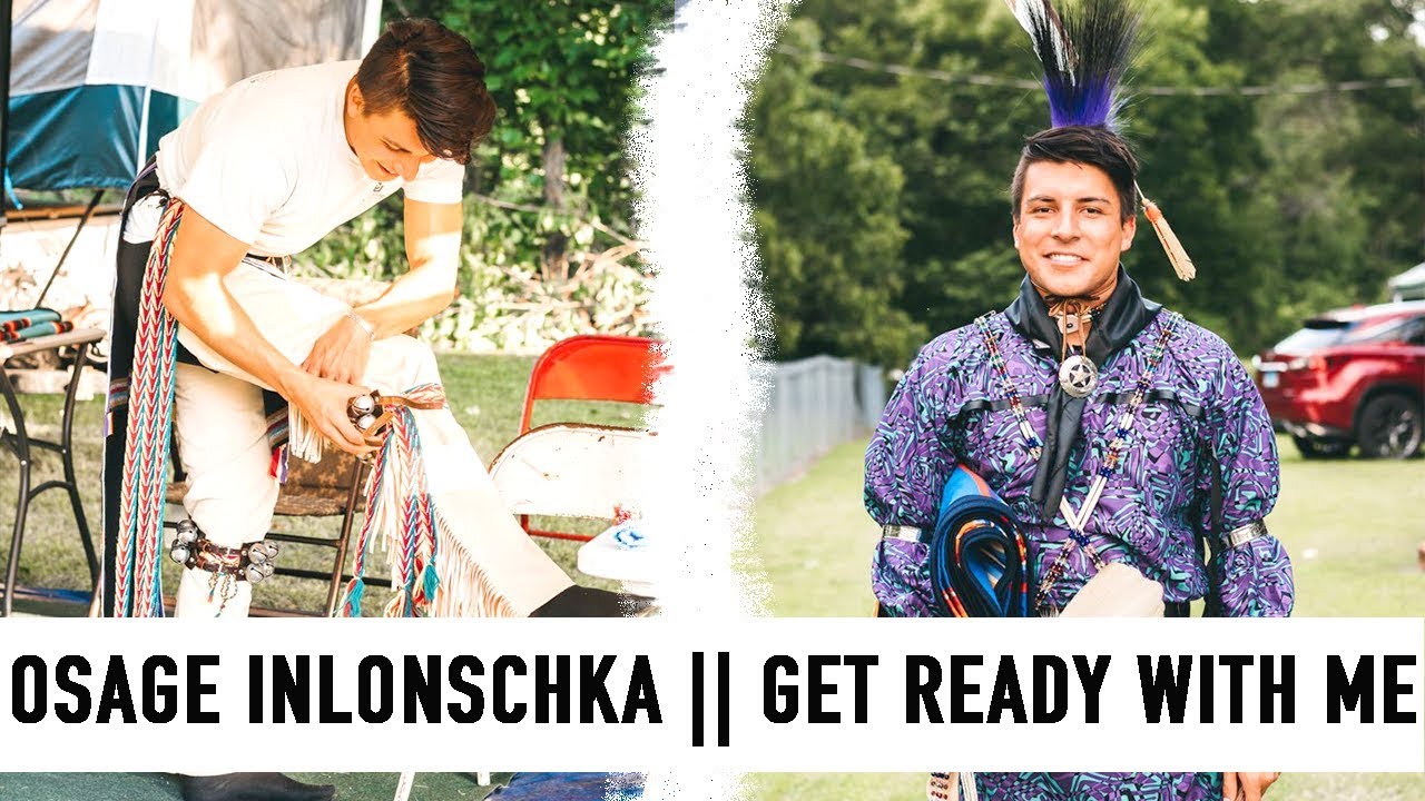 OSAGE DANCES || SOUTHERN STRAIGHT DANCE GET READY WITH ME - YouTube