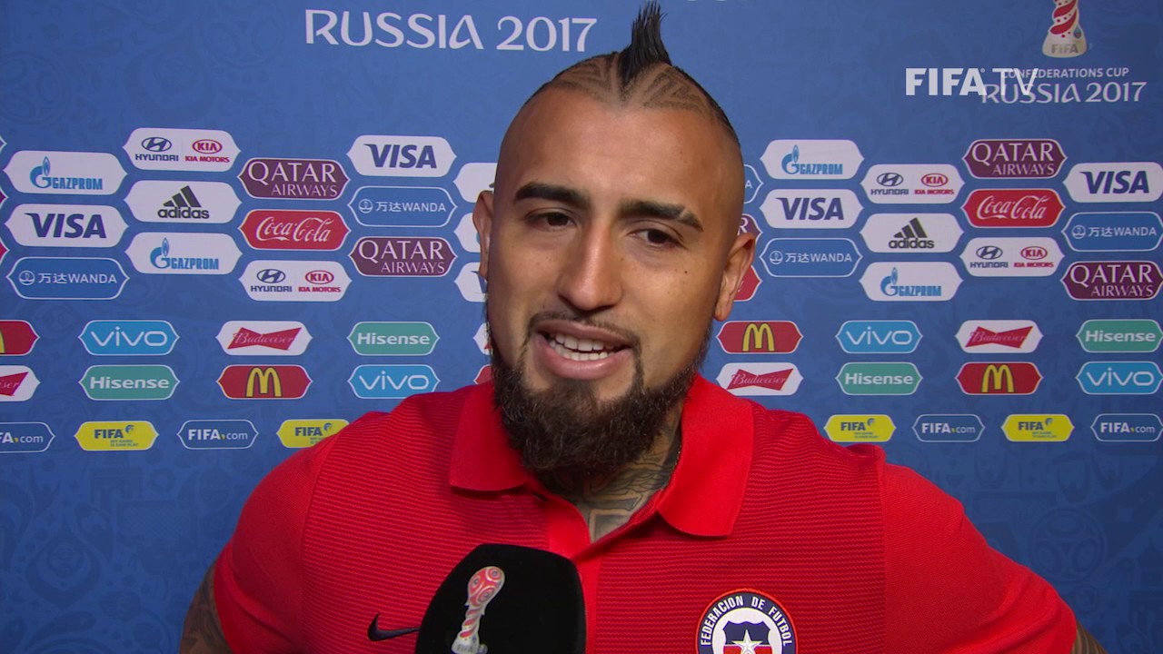 Arturo Vidal - Post-Match Interview - Match 16: Chile v Germany - FIFA ...
