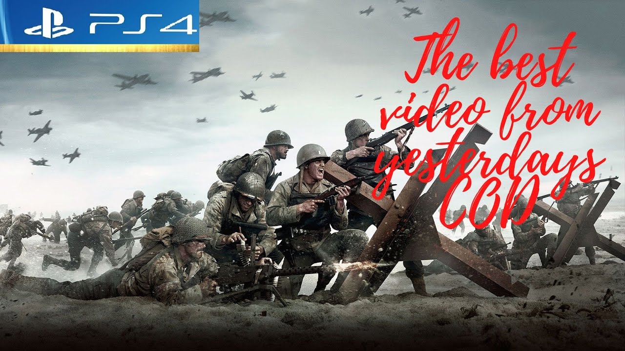 Call Of Duty WW2.PS4::: Hard Core - Gamer.PS4 | Etzibear - YouTube