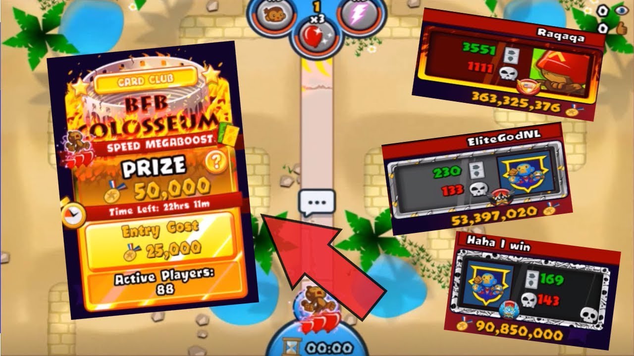 INTENSE games in Speed Mega Cards!?!! -Bloons TD Battles - YouTube