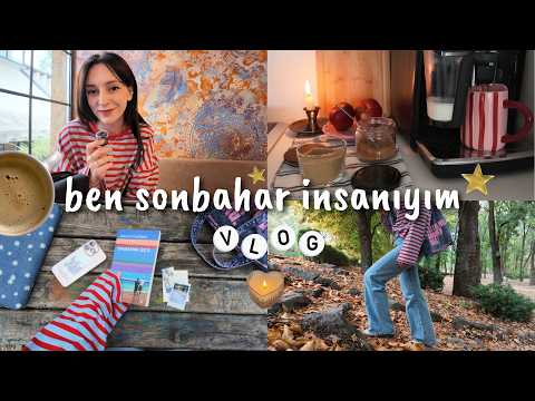 ben sonbahar insanıyım🍂🥮🧺💛 | sakin bir eylül günü, tarçınlı tarifler, odtü