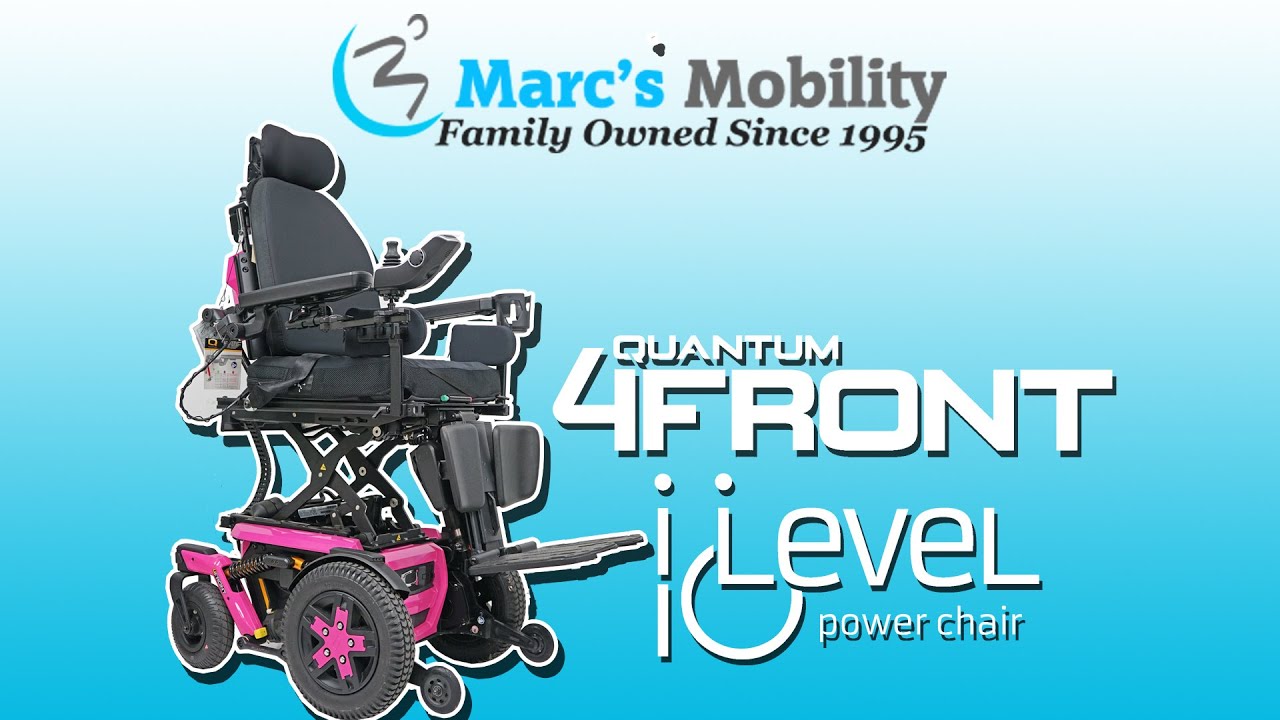 Quantum 4 Front Power Chair - Loaded with 12" Seat Lift - Review # 5136 ...