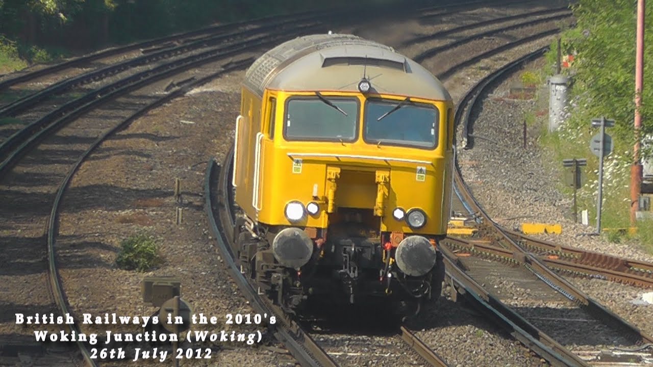 BR in the 2010s Woking Junction (Woking) on 26th July 2012 - YouTube