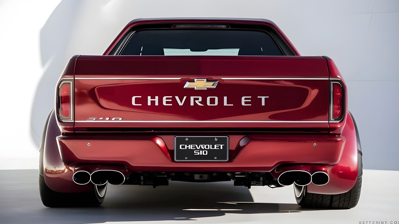"2025 Chevy S10 Vintage Pickup: A Retro Revival You Won’t Believe ...