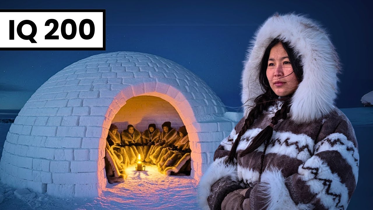 How Inuit Sleep at -93°F (-69°C) Without Gas or Electricity - YouTube