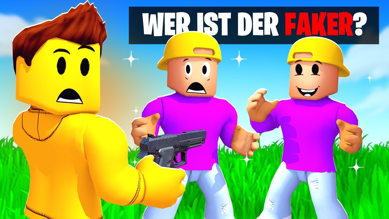 Mein KLEINER BRUDER hat einen FAKER in Roblox Snapchat! - YouTube