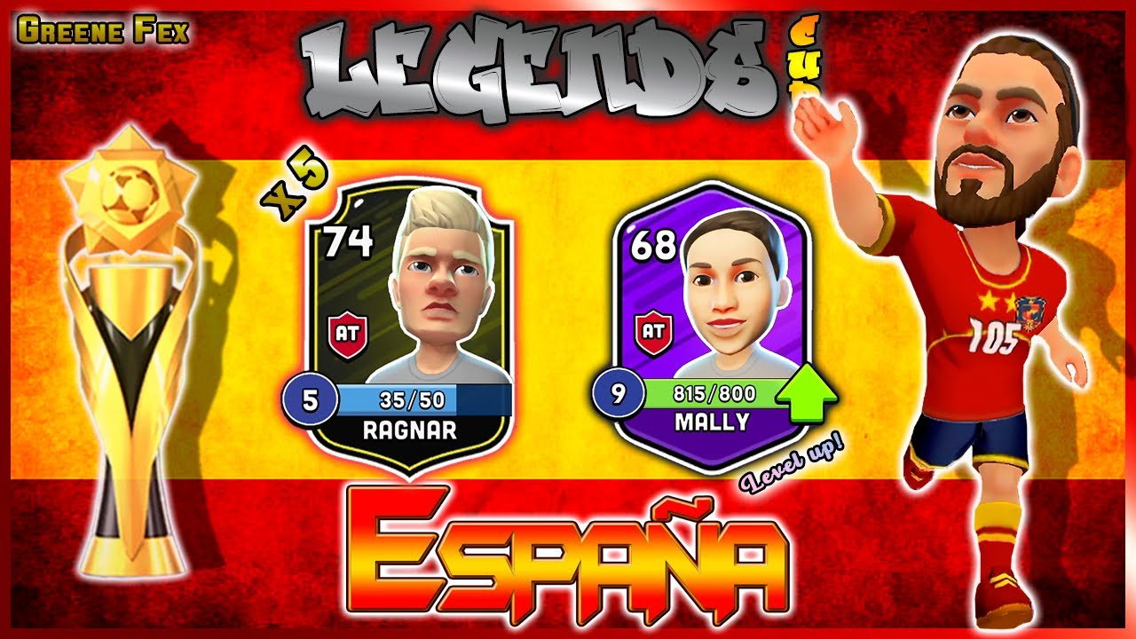 Legend's Cup - Haaland x5 🏆🤩 | Spain | Mally | Mini Football Gameplay ...