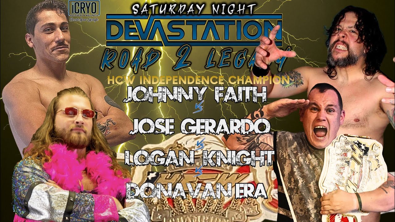 FULL MATCH: Donavan Era v. José Gerardo v. Logan Knight v. HCW ...