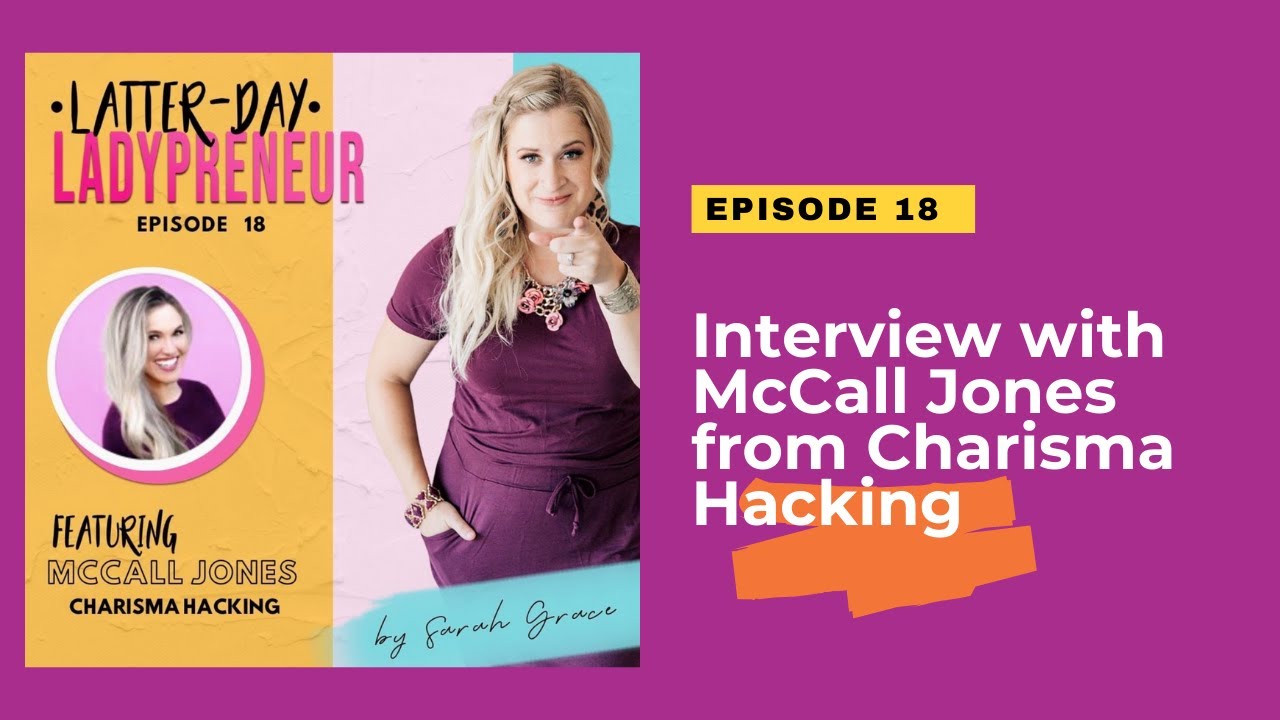 Interview with McCall Jones from Charisma Hacking - YouTube