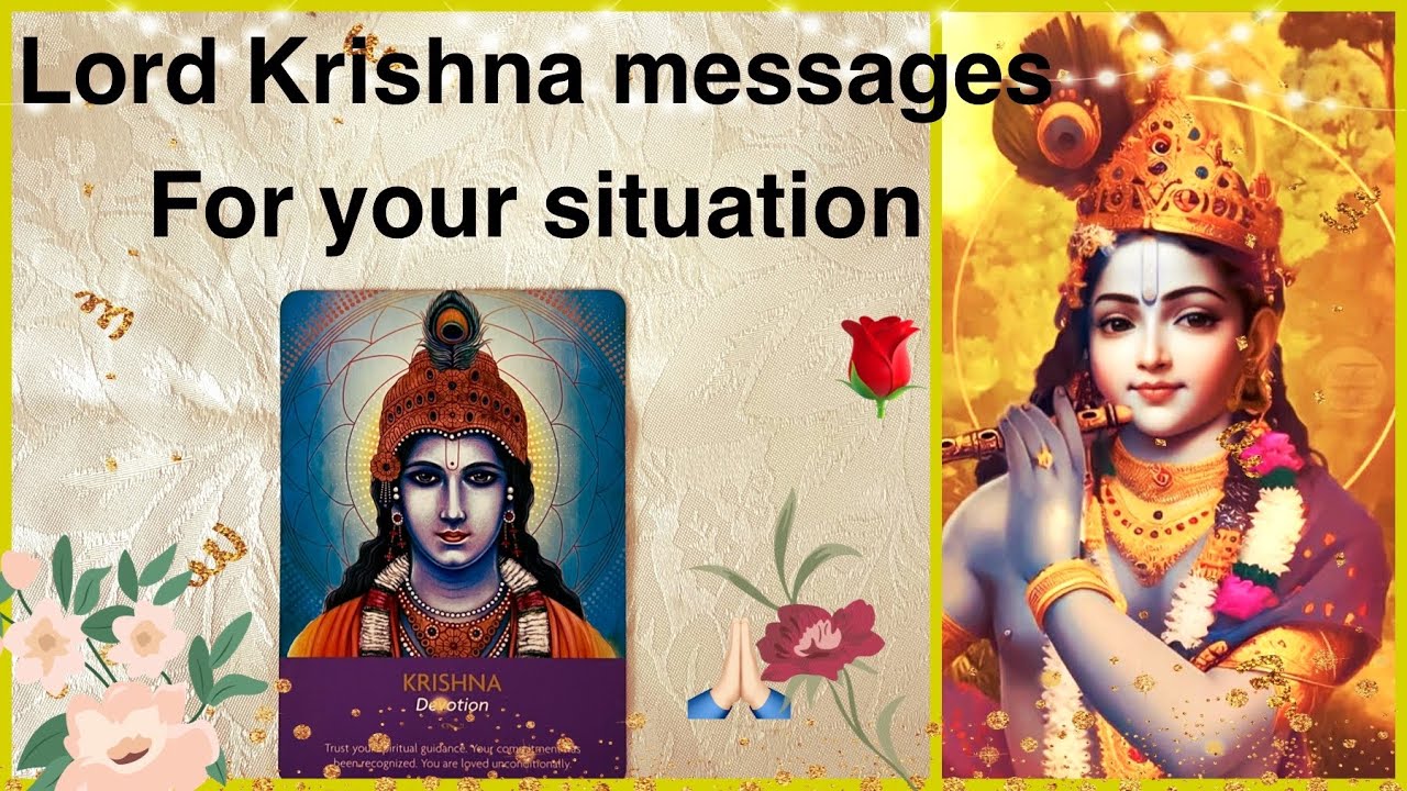 Lord Krishna messages for you 💚 timeless 🧡 ️ ⭐ - YouTube