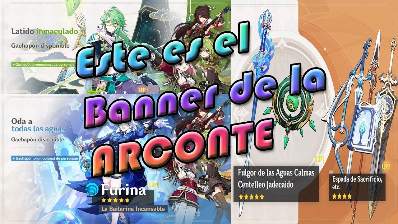 FURINA viene con un BUEN Banner - Genshin Impact - YouTube