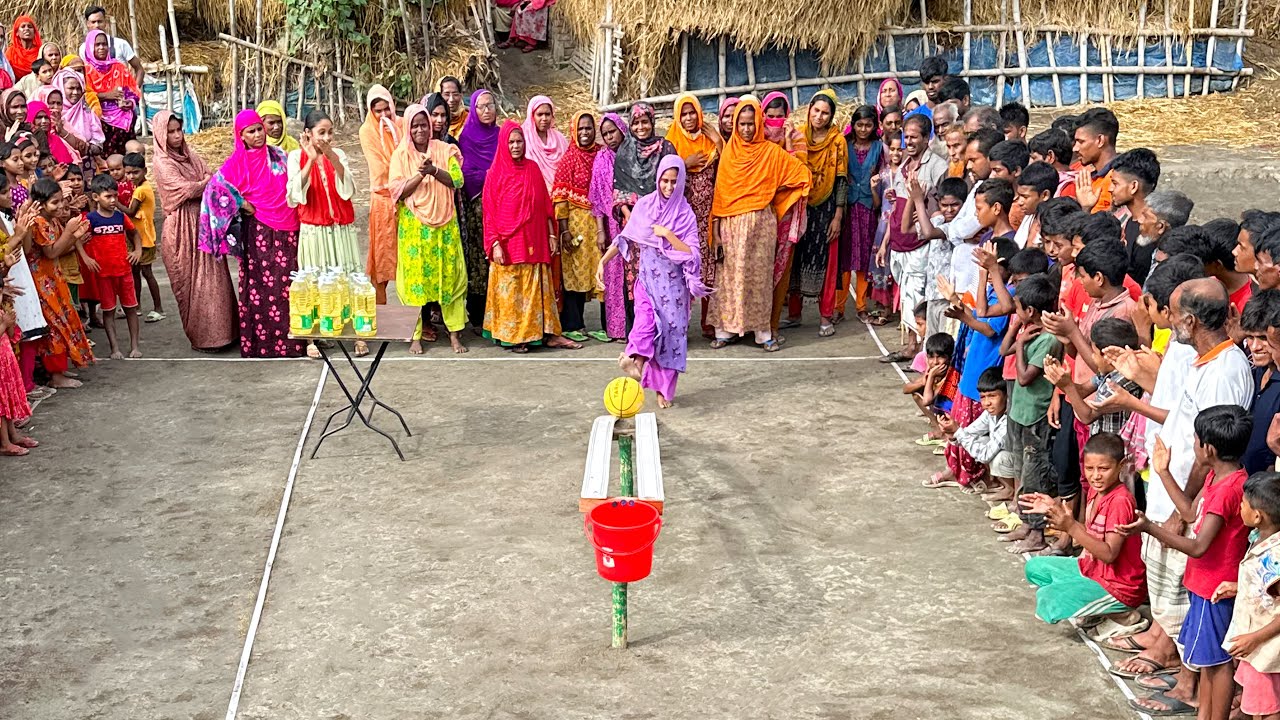 Village Women win rewards playing challenge of pulling the ball into ...