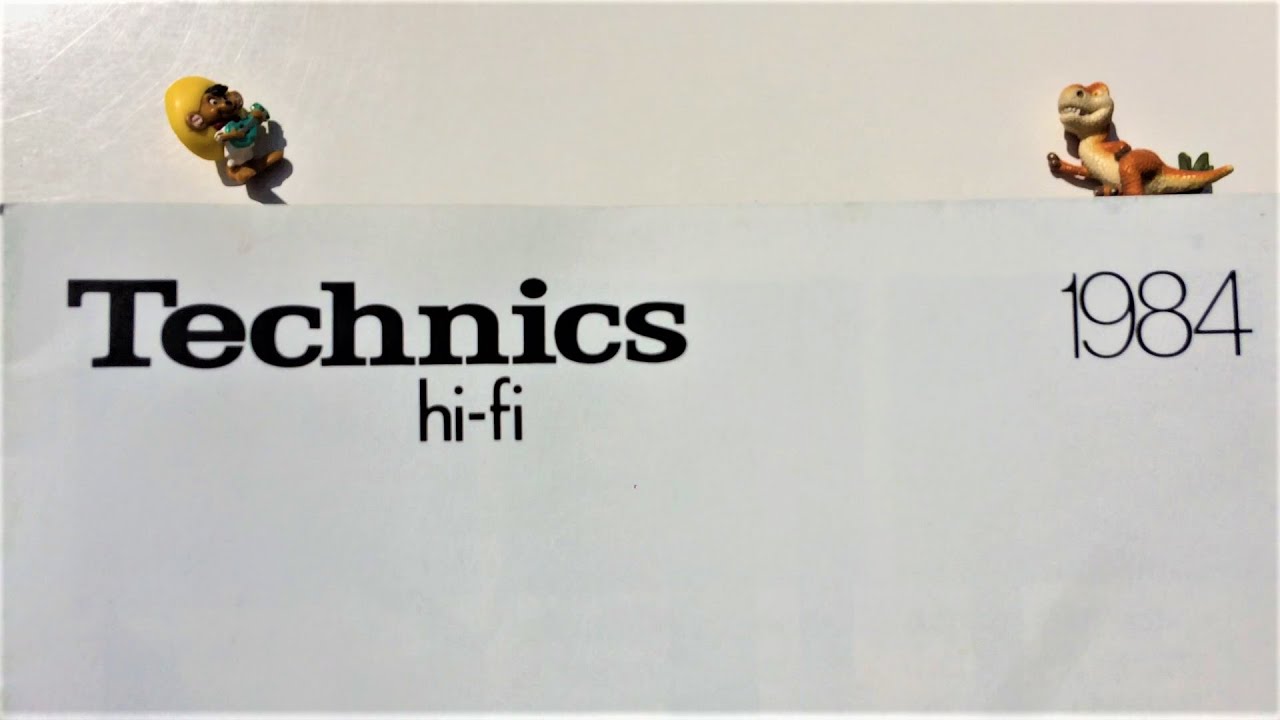 Technics catalog 1984 Extended - YouTube