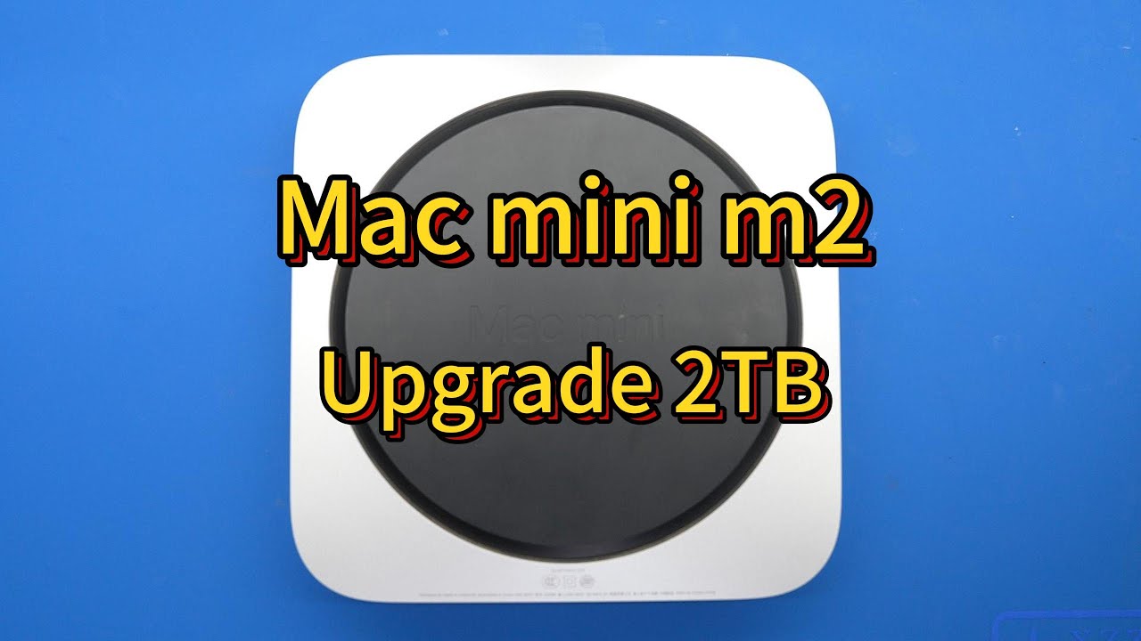 Mac mini m2 A2686 upgrade ssd from 256G to 2TB success , normal update ...