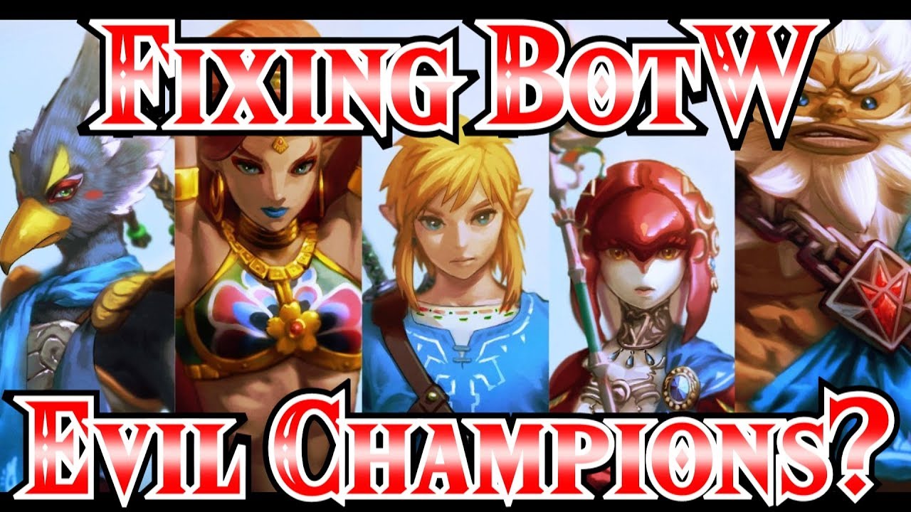 Evil Champion & Bosses | Zelda Breath of the Wild's Biggest Mistake ft ...
