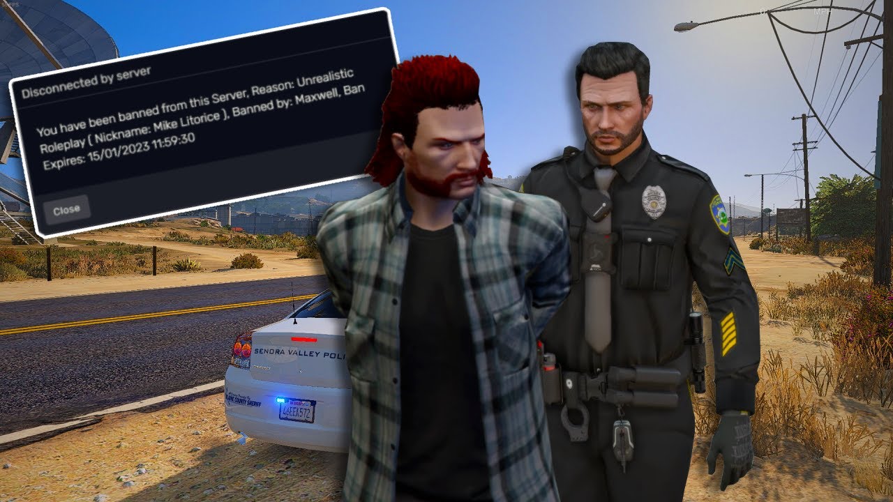 banned from gta rp - YouTube