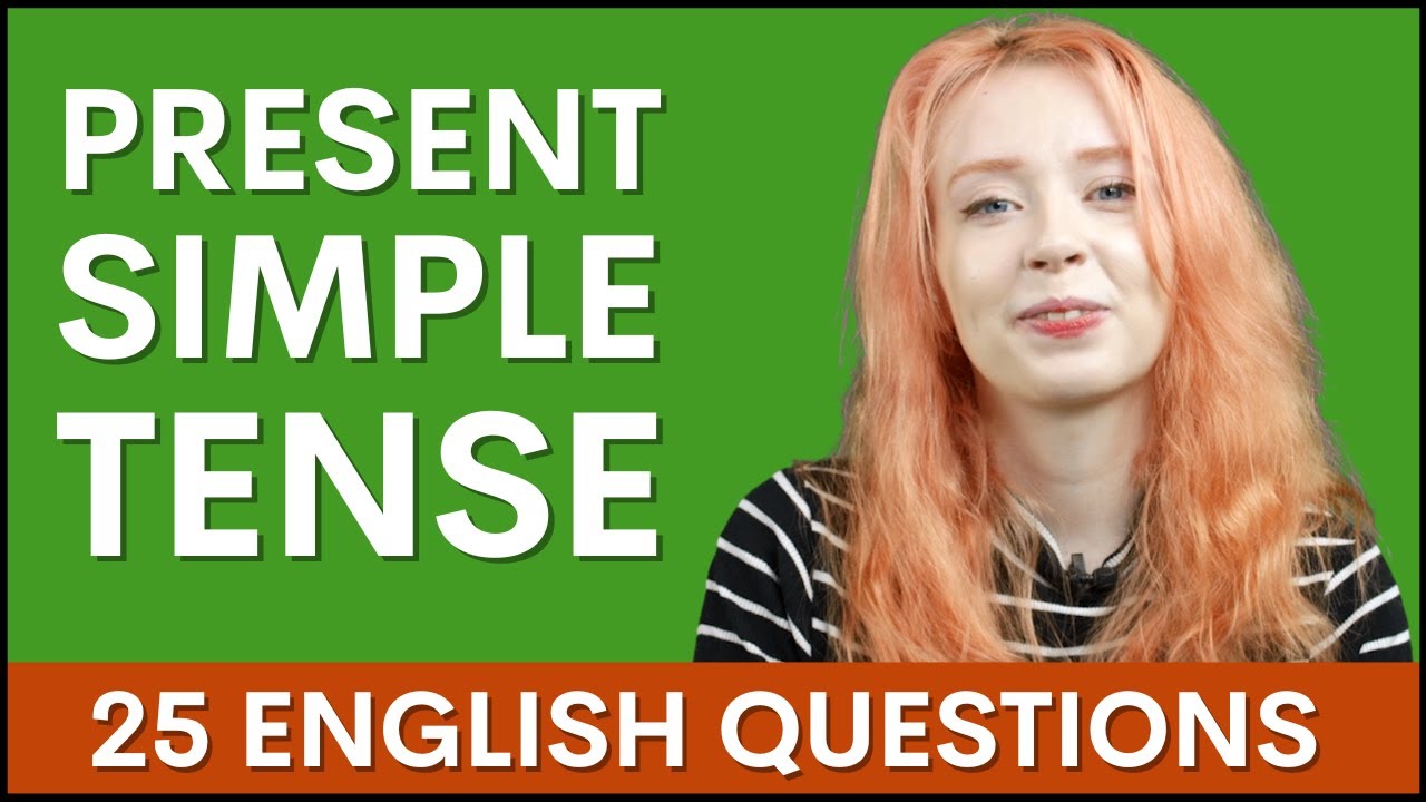 25 Present Simple Tense Questions | Learn English Grammar - YouTube