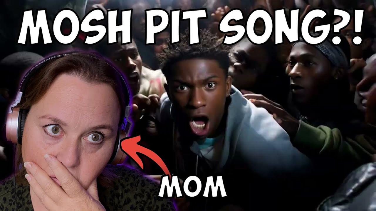 Teaching MOM How to Mosh Pit (Avalanche The Architect - Make Em Mosh Pit REACTION) - YouTube