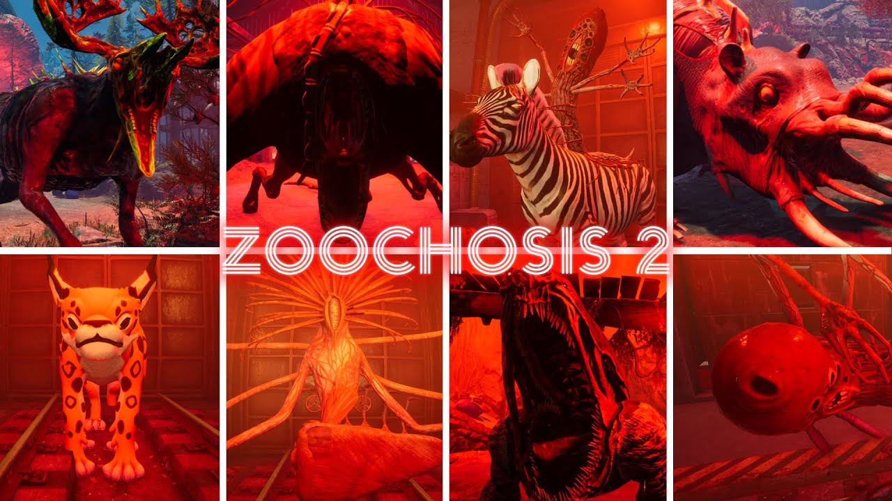 Zoochosis 2 Full Game | How to kill mutant monsters in an abandoned zoo ...