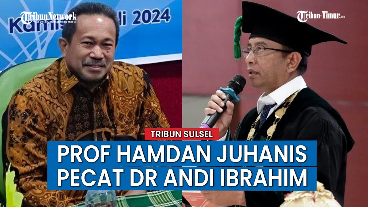 Prof Hamdan Juhanis Pecat Kepala Perpustakaan UIN Dr Andi Ibrahim ...