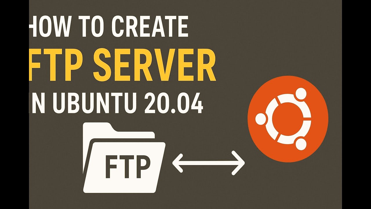 FTP Server Configuration on Ubuntu 20 04 - YouTube