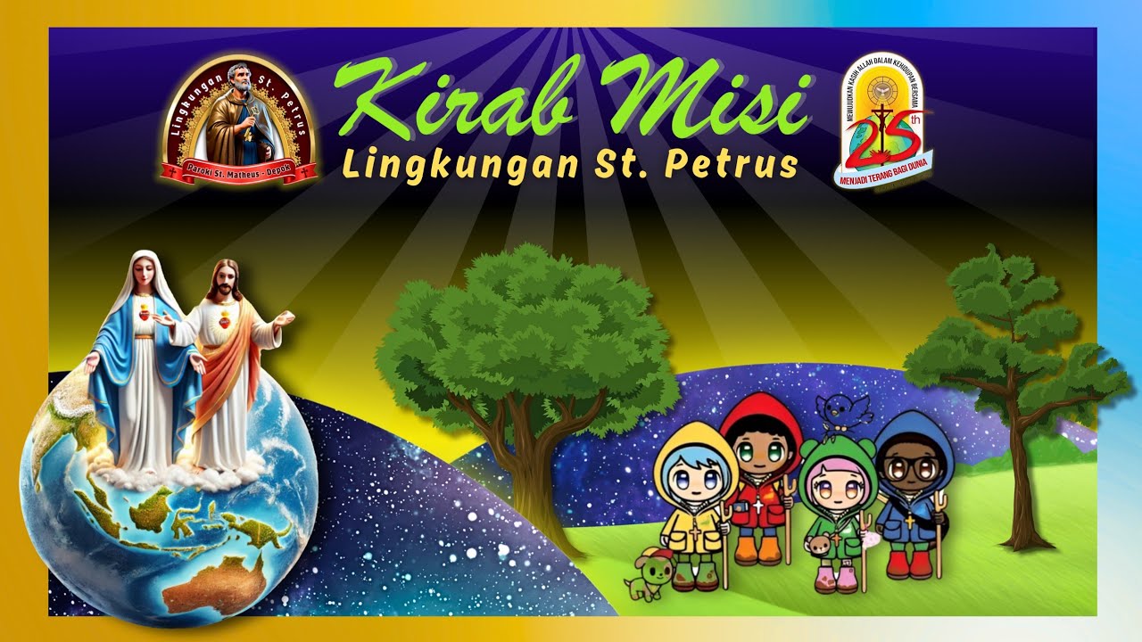 Kirab Misi Lingkungan St. Petrus - HUT 25th Paroki St. Matheus Depok II ...