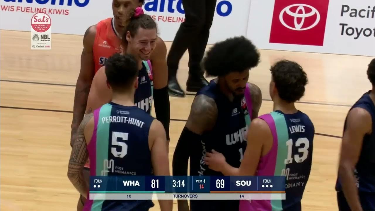2024 NBL Highlights Tauranga Whai v Southland Sharks - YouTube