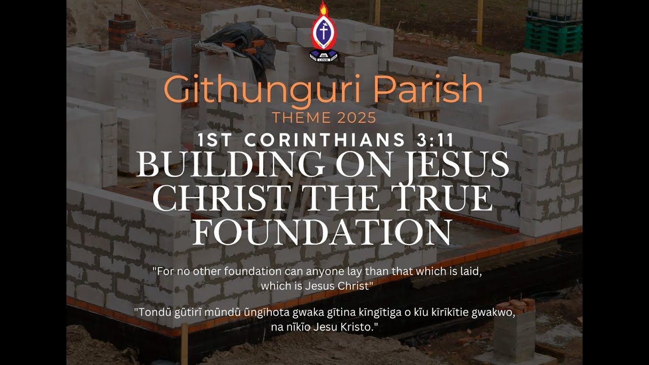 BUILDING ON JESUS CHRIST THE TRUE FOUNDATION - YouTube