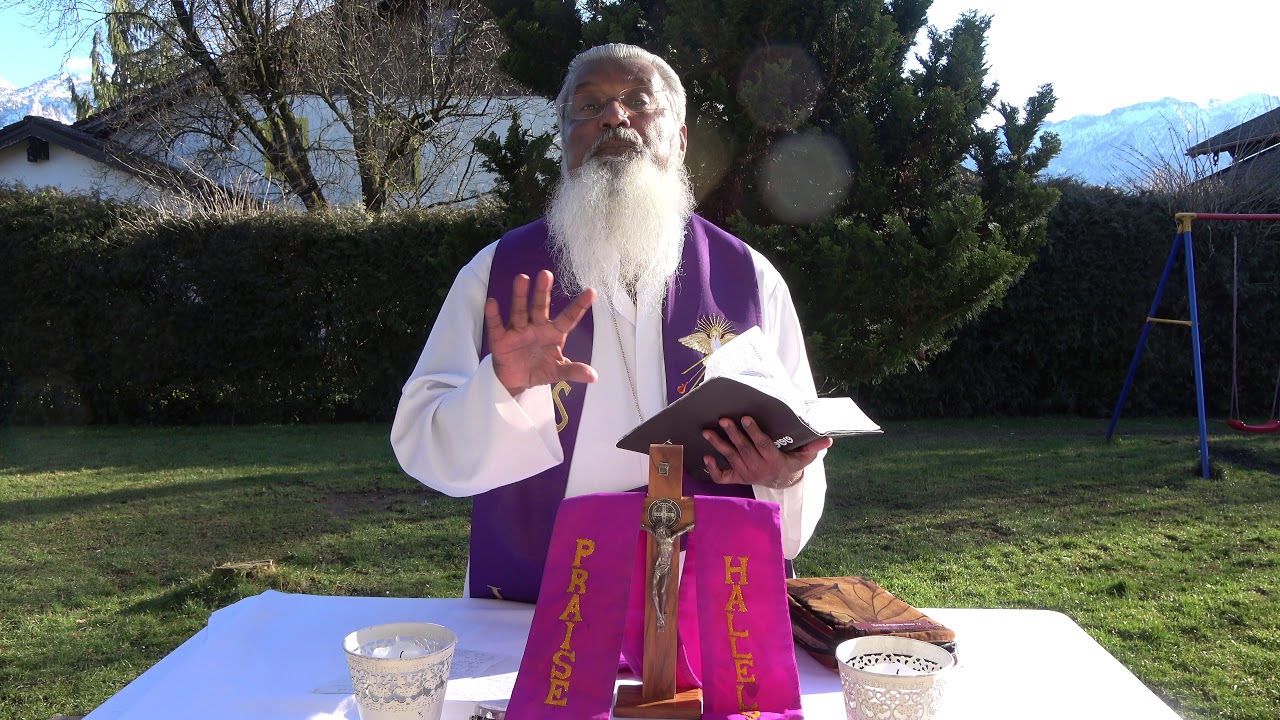 Malayalam Lent Message 2020. Fr. James Manjackal - YouTube