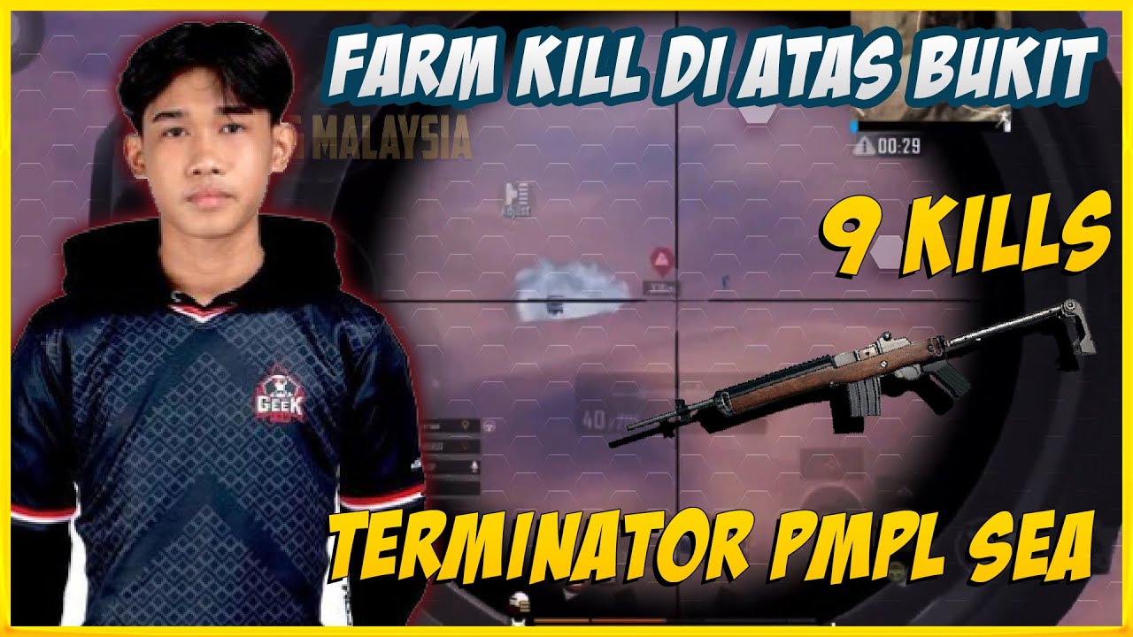 MINI14 MICA FARM KILLS DI SCRIM MIDNIGHT | GEEK MICA GAME PLAY | PUBG ...