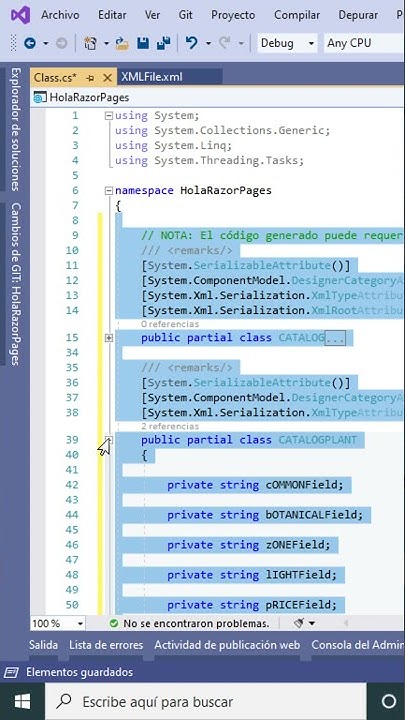 Pegar XML como Clase de C# Visual Studio 2019 #TipsVisualStudio #TipsCsharp - YouTube