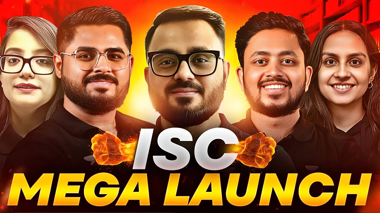 Mega Launch for ISC Students | Your Ultimate Exam Prep Begins! - YouTube