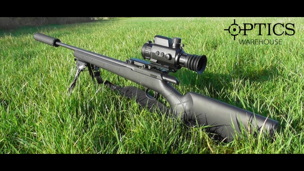 Hikmicro Panther PH35 LRF field test & rabbit shooting. - YouTube