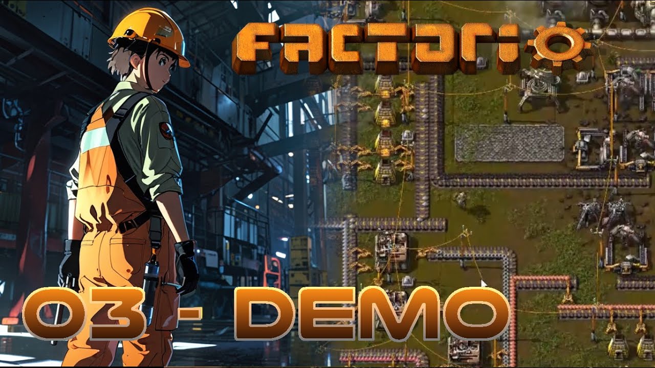 03 - Demo Factorio: Empezamos el estudio de ciencias - YouTube
